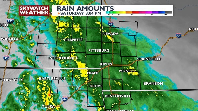 Rainy Weekend: Showers and Windy Conditions Seen Across the Region ...