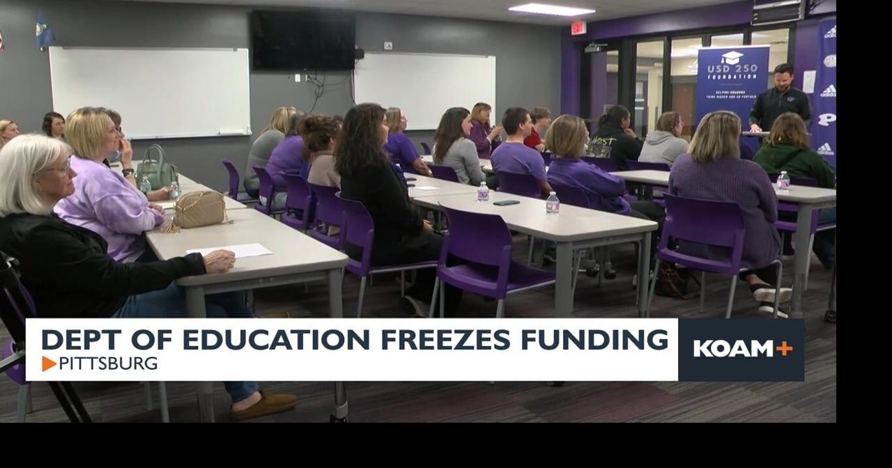 US Dept of Education freezes funding from the Four-States | Community ...