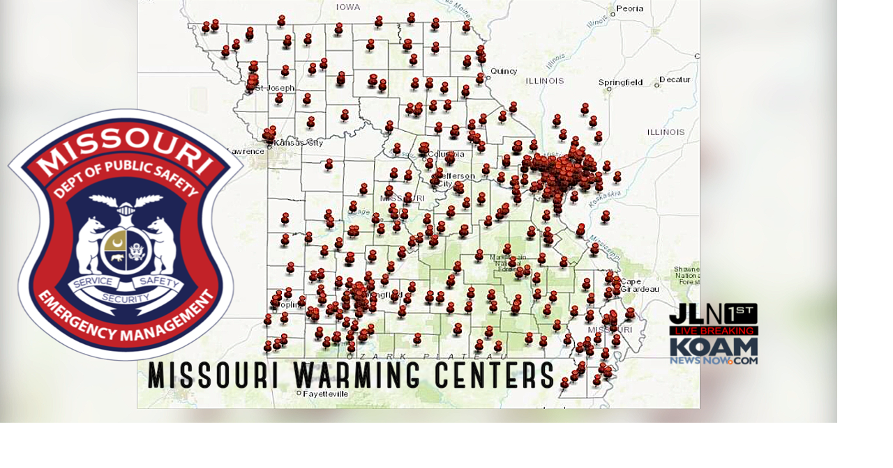 Warming Center locations: Missouri; Arctic blast looms in forecast ...