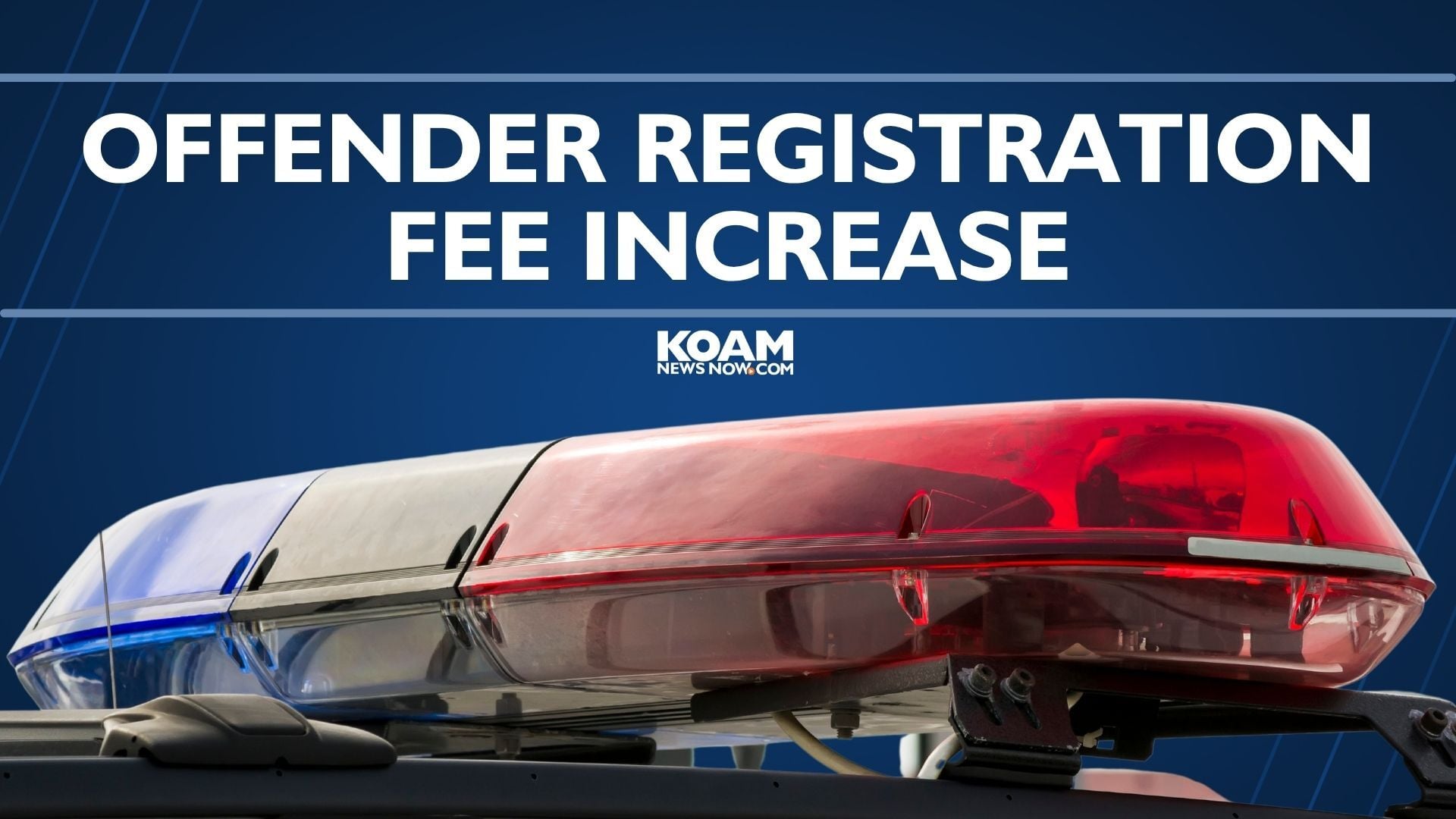 Kansas to raise offender registration fee starting July 1 | Kansas News ...