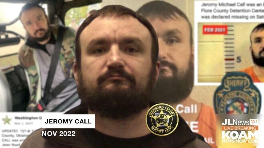 3X jail escapee captured; Jeromy Call, 38, back behind bars Christmas ...