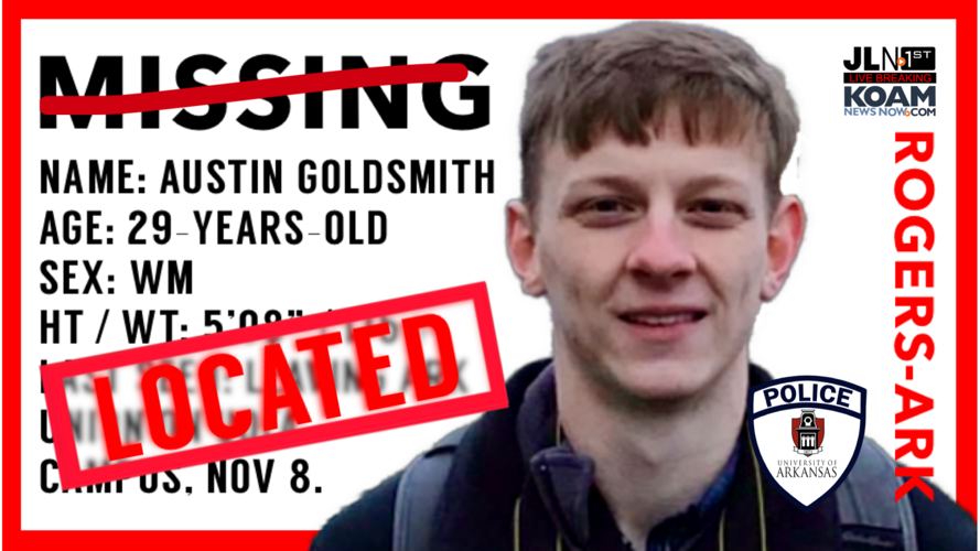 Young man missing from University of Arkansas | Joplin News First ...