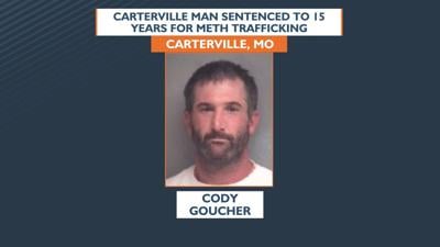 Carterville man gets 15 years for meth trafficking after police pursuit ...