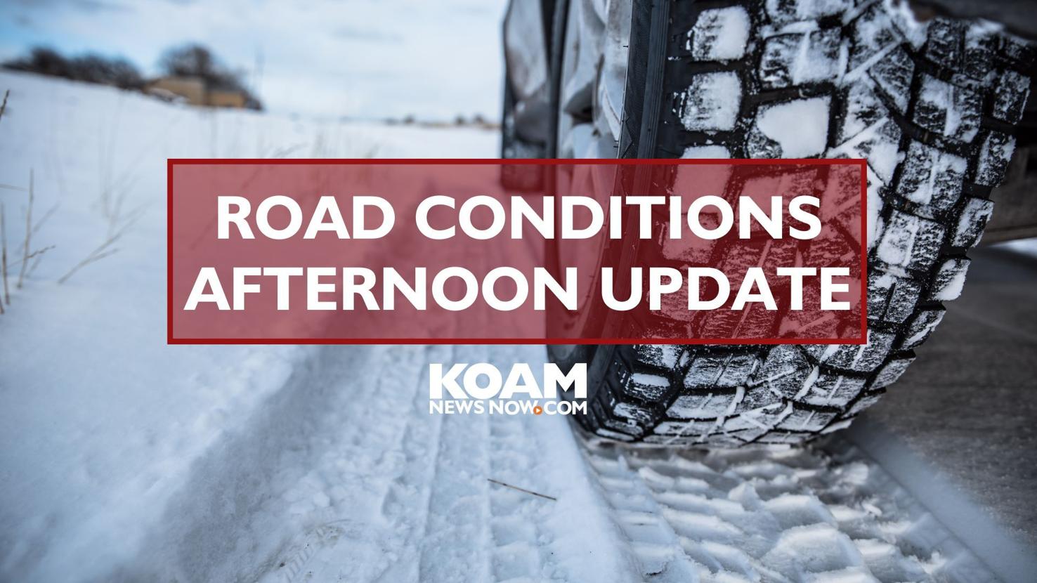 Road conditions update: Most major roads are covered | Local News ...