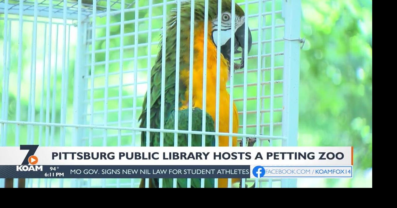 Pittsburg Public Library hosts a petting zoo in the park | Events ...