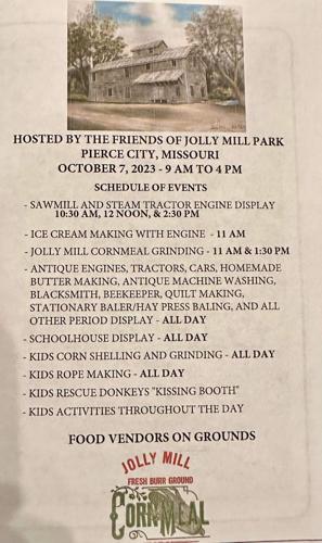 Jolly Mill Fall History Day marking 175 years of the mill on Capps ...