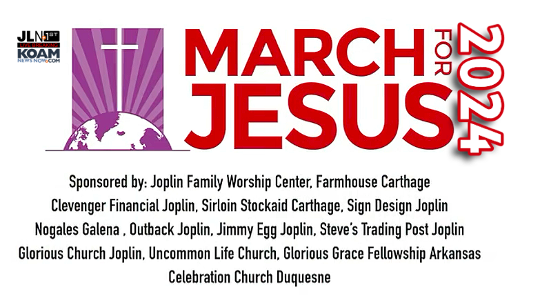 March for Jesus 2024, Downtown Joplin to Landreth Park | Joplin News ...