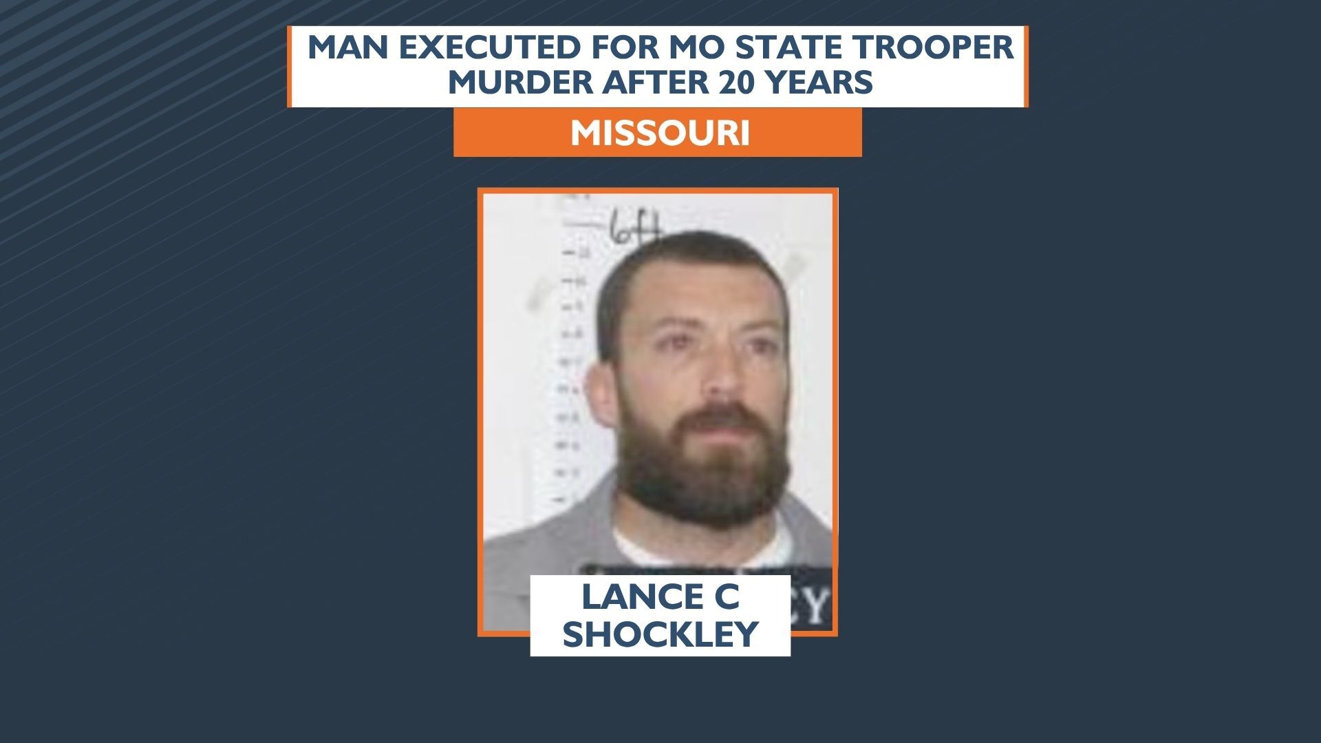 Missouri man executed for murder of state trooper after 20 years ...