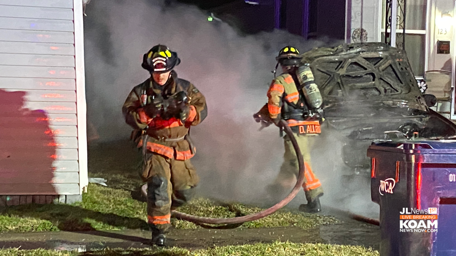 Suspicious vehicle fires in same Webb City driveway | Joplin News First ...