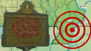 213 years ago, New Madrid Fault series of earthquakes, made the ...