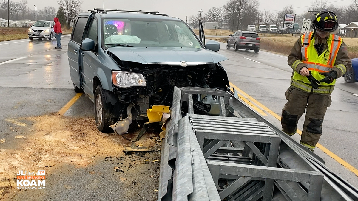 Man suffers serious injuries, highway speeds into median wall North ...