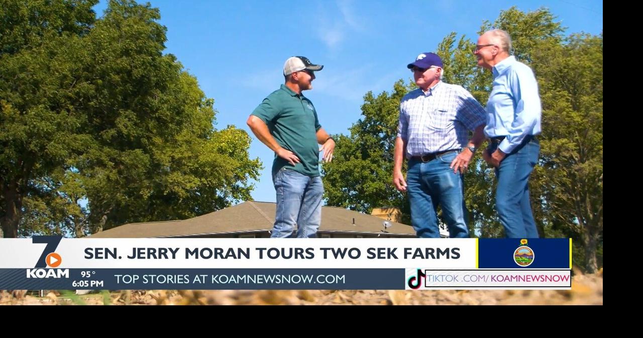 Kansas Senator Jerry Moran tours 2 Southeast Kansas farms | Local News ...