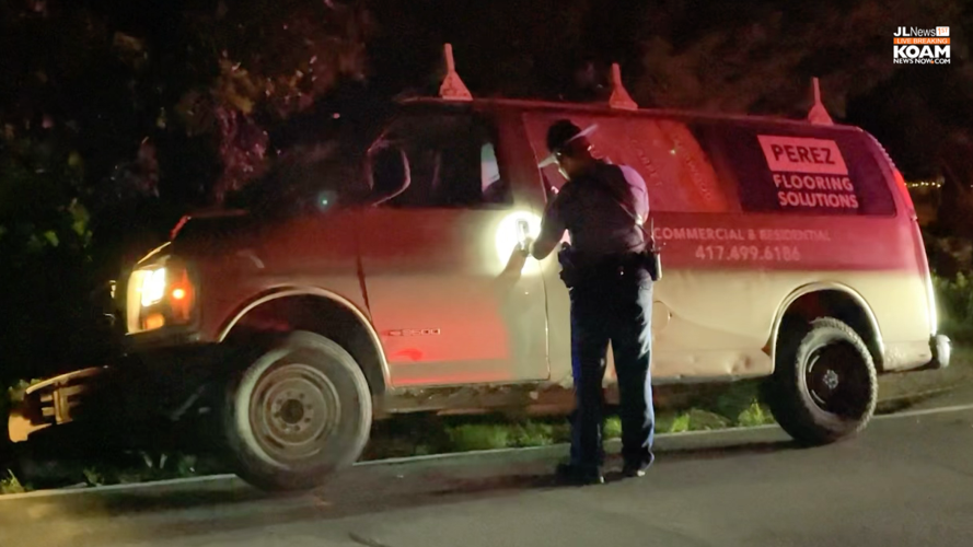 DWI crash investigation, van almost hit Trooper head-on | Joplin News ...