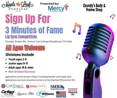 Carthage Chamber of Commerce hosts a lip sync battle | Family ...