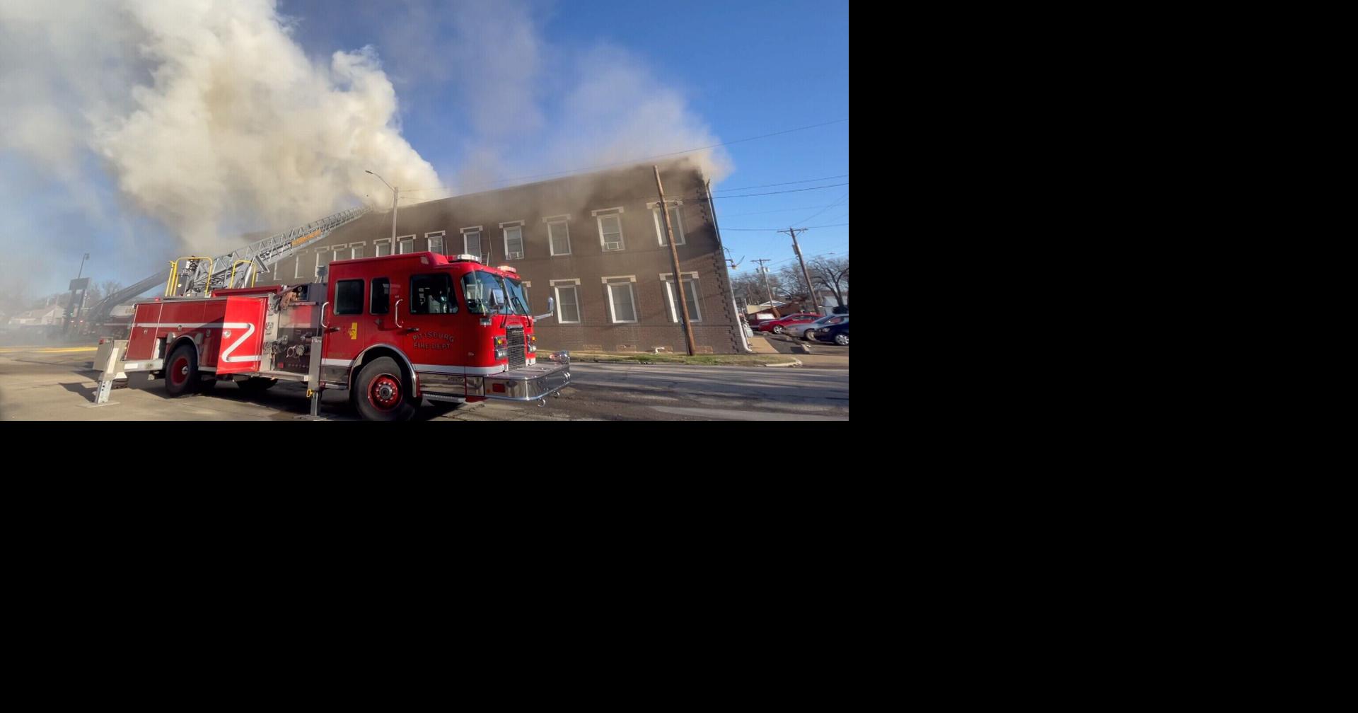 Broadway blocked-off as Pittsburg crews battle apartment fire | Local ...