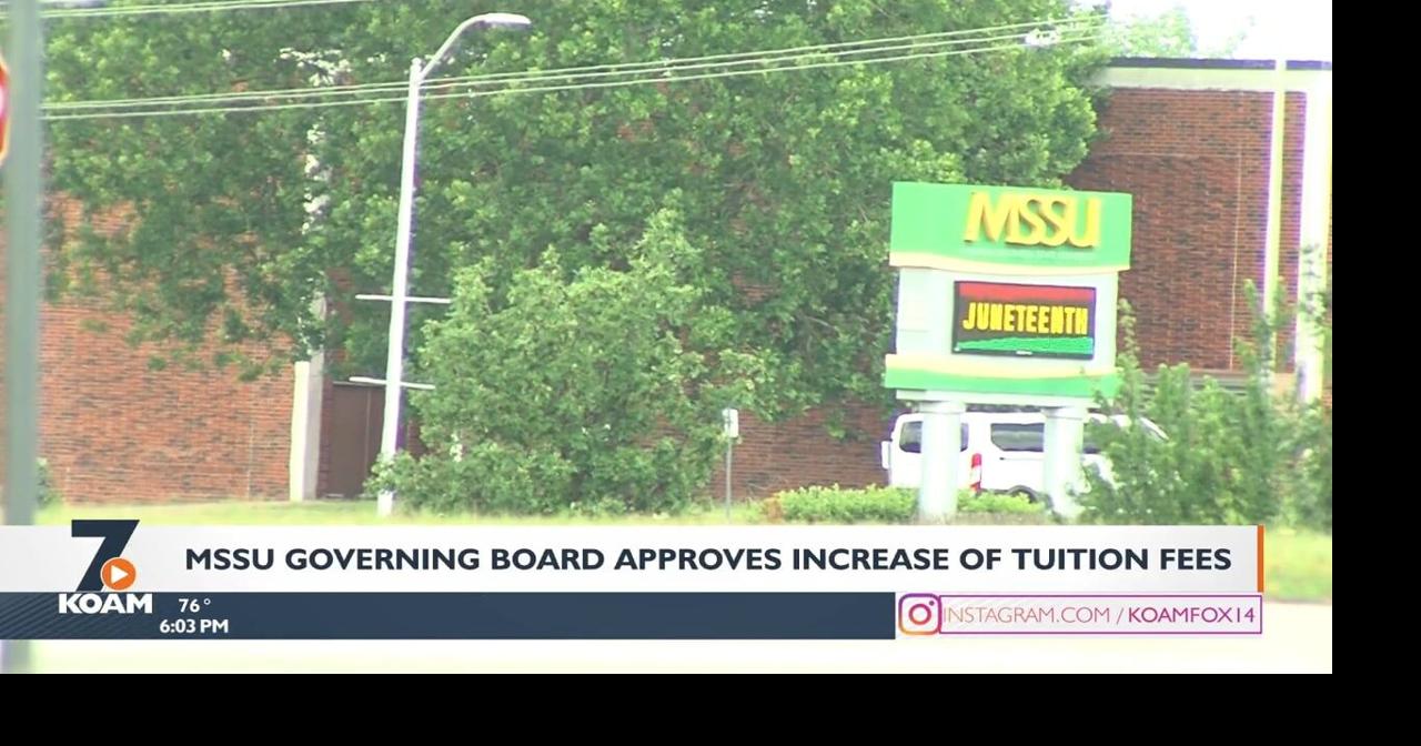 MSSU Governing Board approves increase of tuition fees | News ...
