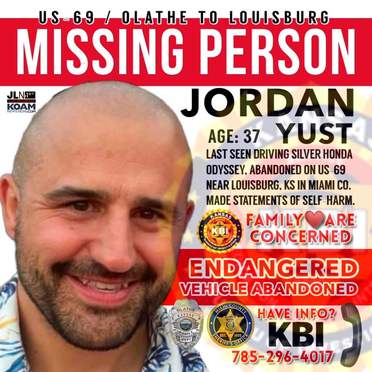 Missing Kansas man has family in the Joplin area, vehicle abandoned on ...