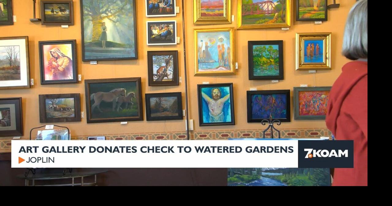 Local Color Art Gallery donates $1,100 to Watered Gardens | Events ...