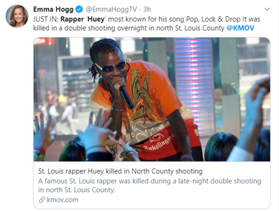 St. Louis rapper Huey killed in shooting in Missouri | Entertainment ...