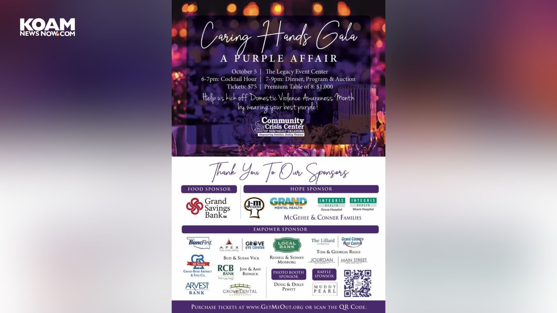 Caring Hands Gala supports domestic violence awareness | Events ...