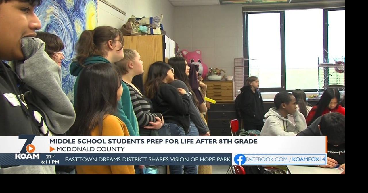 Middle School students prep for life after eight grade | News ...