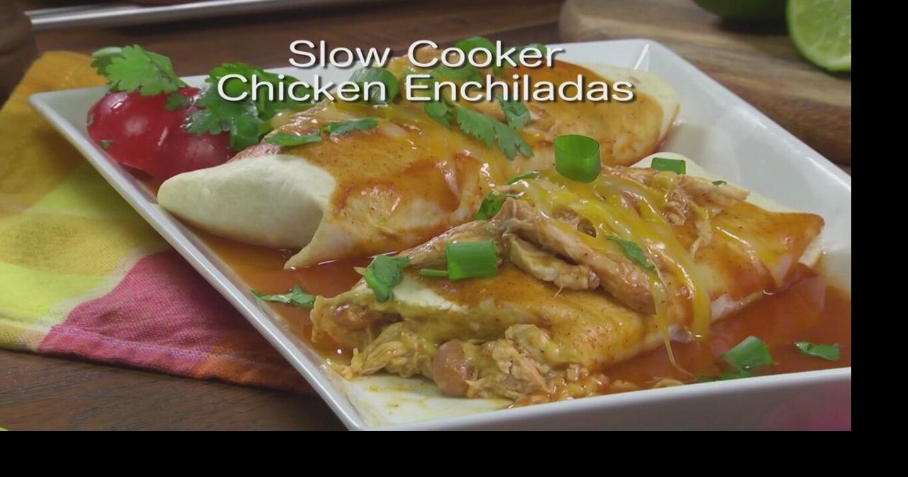 Mr. Food: Slow Cooker Chicken Enchiladas | Mr. Food | koamnewsnow.com