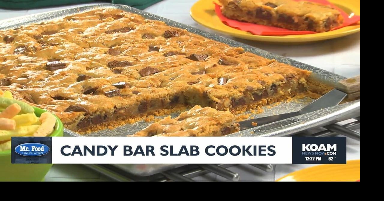 Mr. Food: Candy Bar Slab Cookies (2-7-2024) | Video | koamnewsnow.com