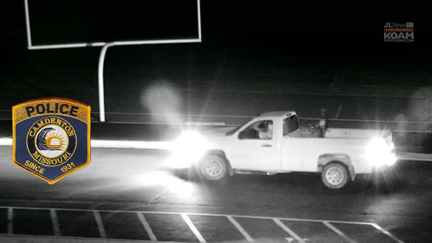 Damage to high school field turf; Camdenton Police seek to ID truck and ...