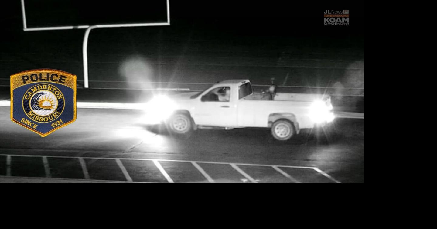 Damage to high school field turf; Camdenton Police seek to ID truck and ...