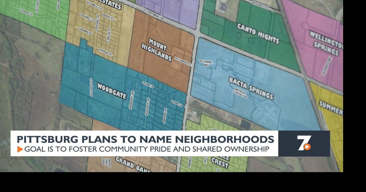Pittsburg proposes neighborhood names and boundary definitions | Kansas ...