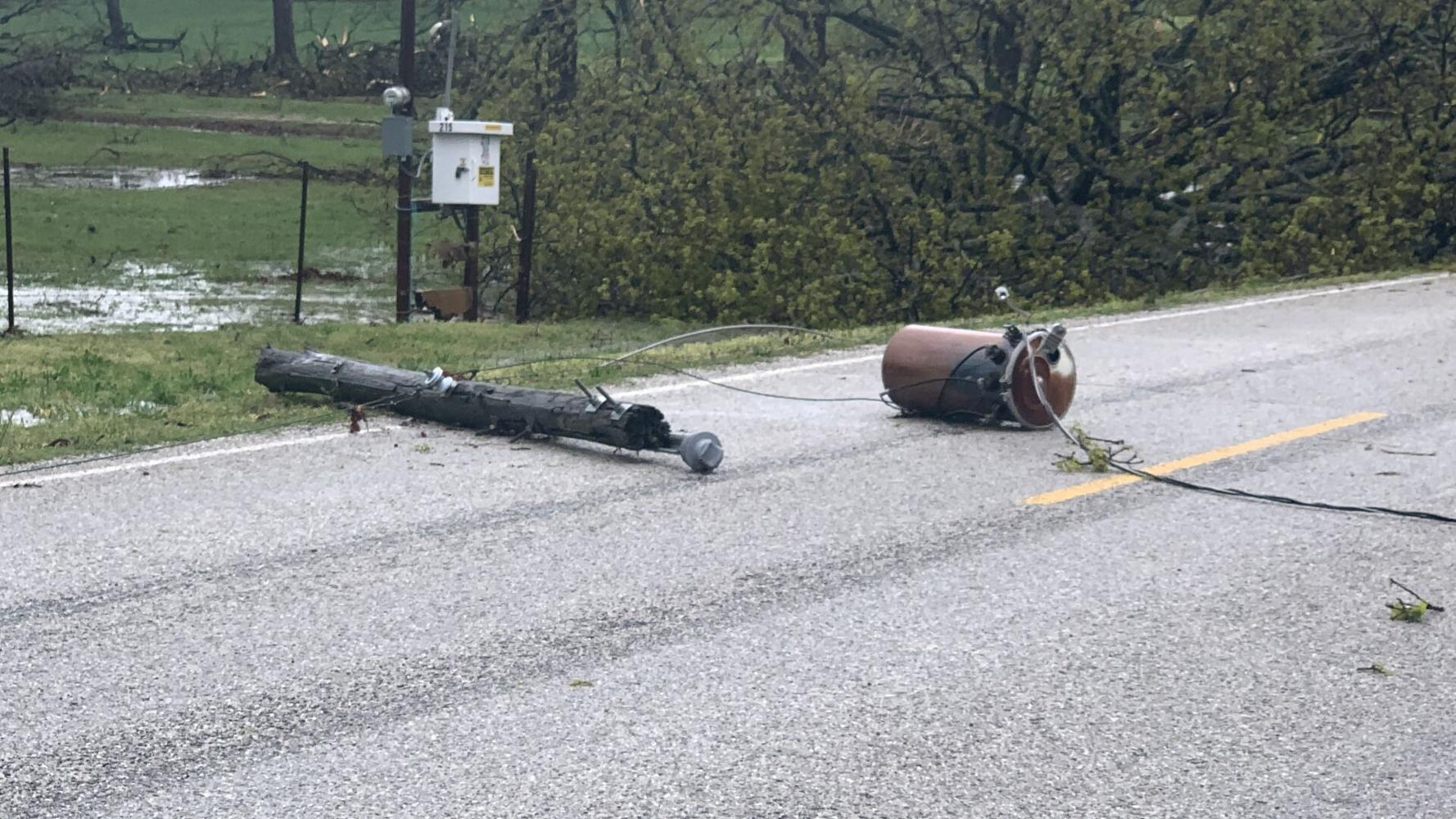 Storm damage Carl Junction area, western Jasper County, | Joplin News ...