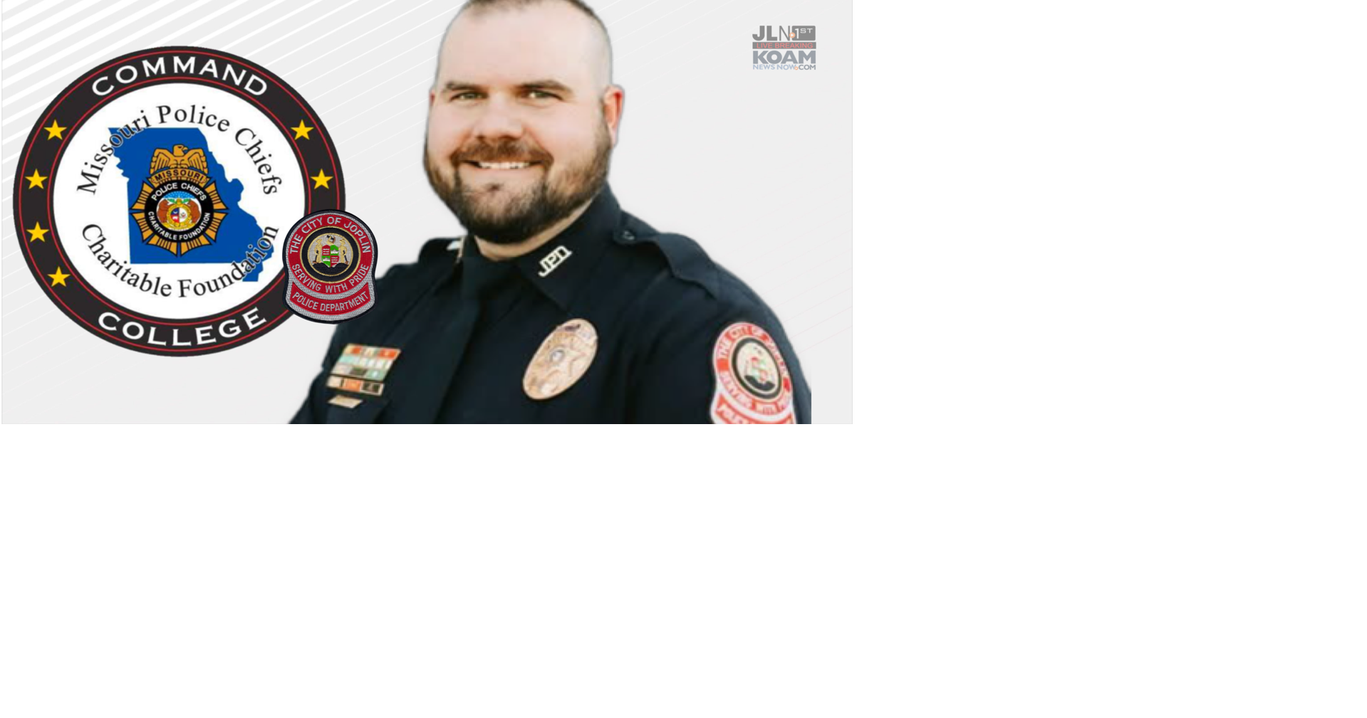 Joplin Police Sgt Michael Gauss graduates Missouri Police Chiefs ...