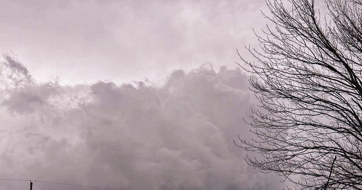 The storm cloud/Tornado that went through Nevada. Taken 4 miles east of ...