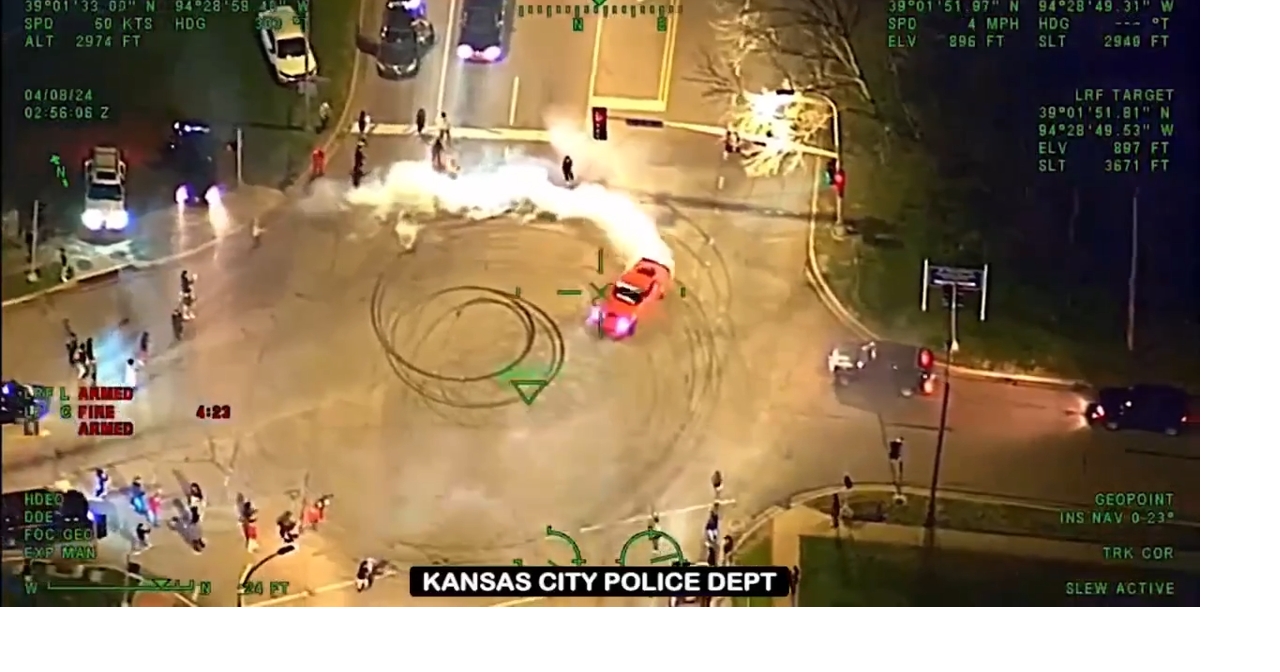 Kansas City Metro Police crackdown on illegal "sideshows" utilizing ...