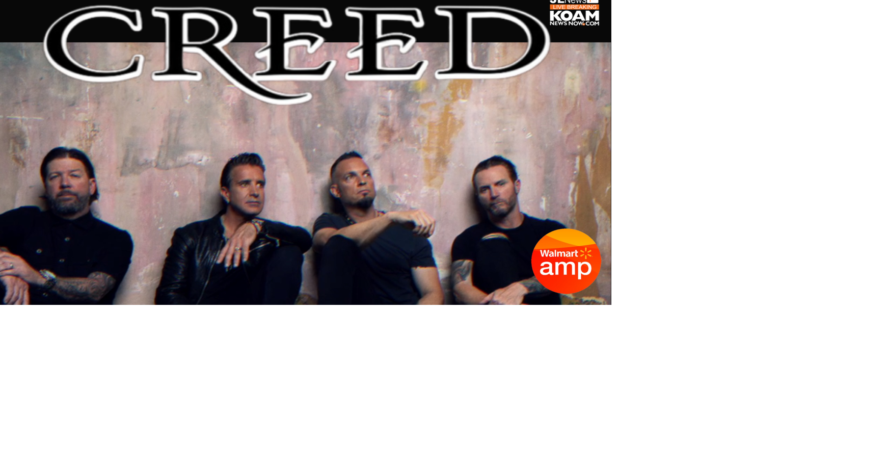 Relive the Summer of '99: Creed play The AMP | Joplin News First ...