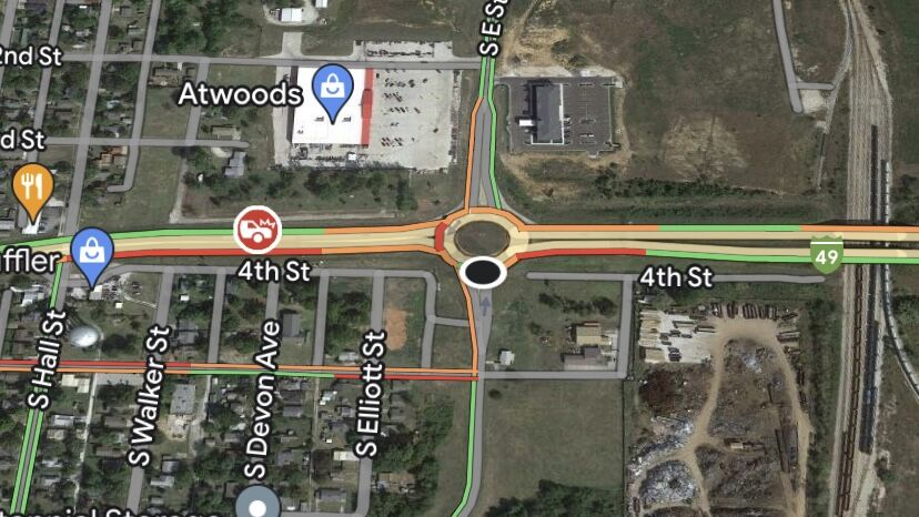 15K gallons of vinegar overturns at roundabout in Webb City | Joplin ...