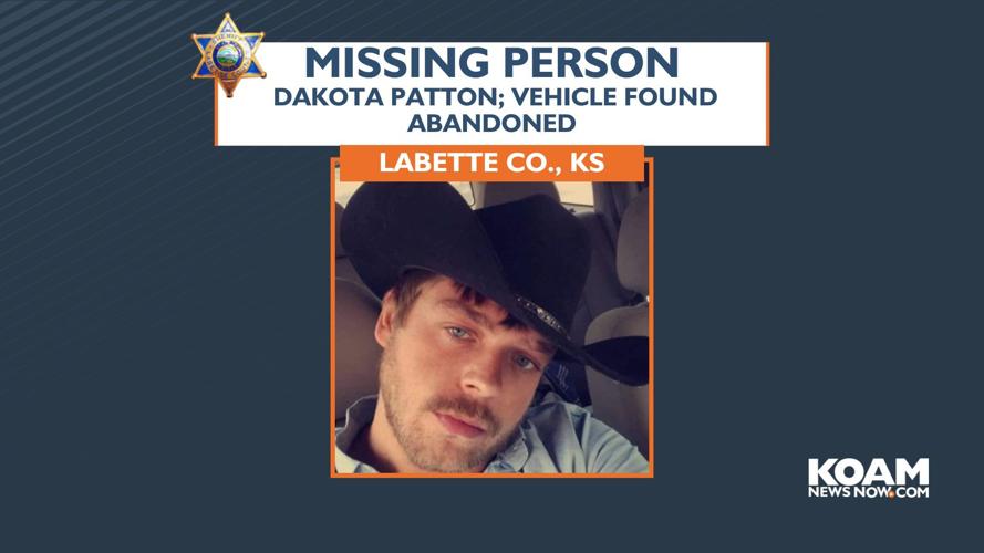 Missing Person: Dakota Patton; Vehicle found abandoned | Kansas News | koamnewsnow.com