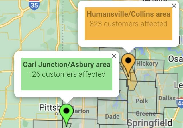 Power Outage: nearly 3,000 across region | News | koamnewsnow.com