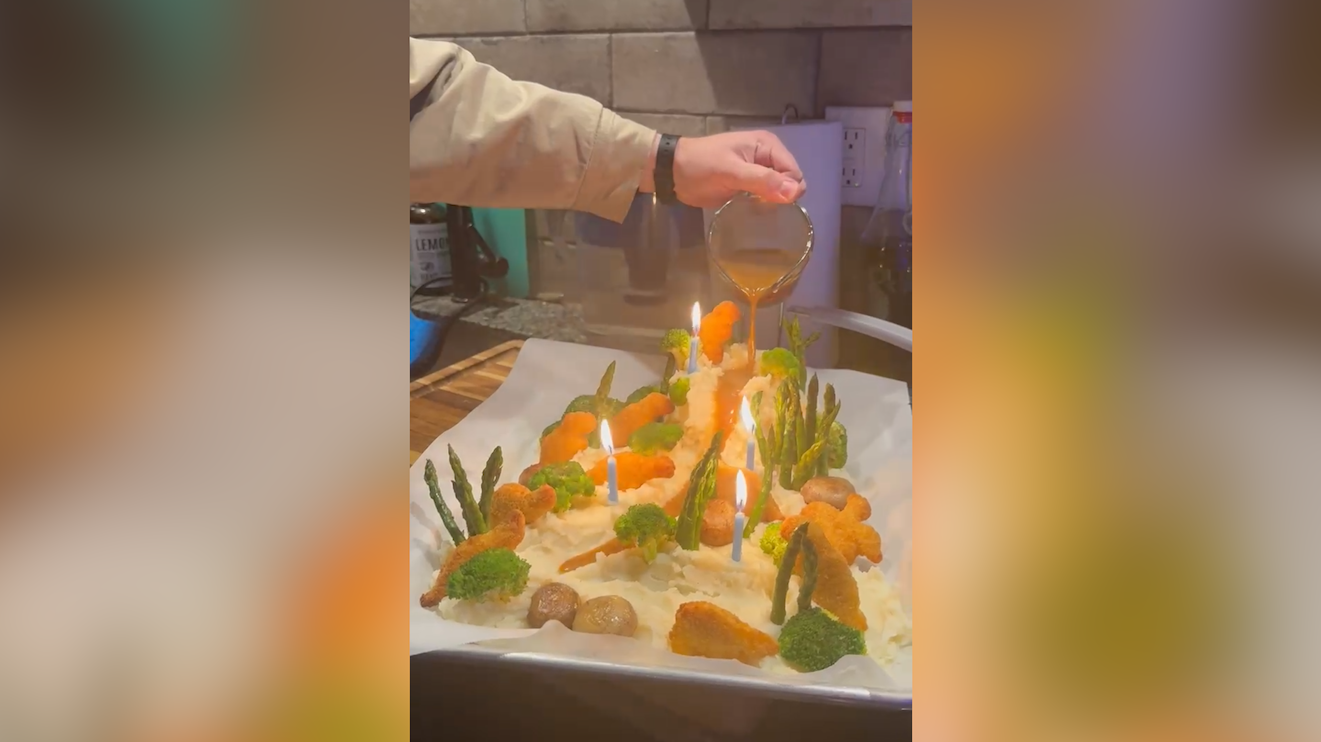 Joplin resident's viral video: Surprise dinner features mashed potato ...
