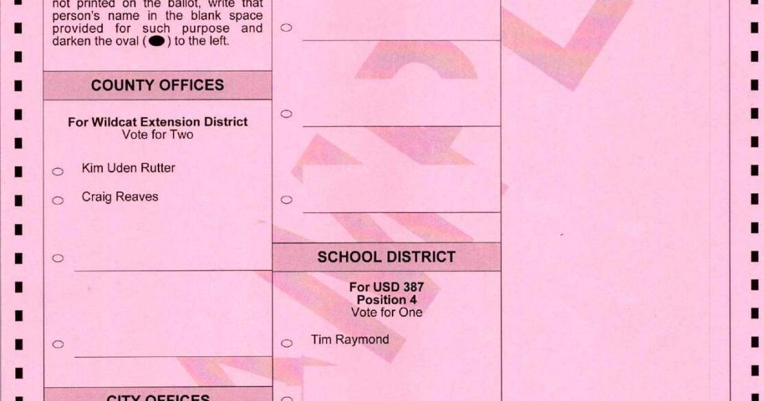 Wilson County, KS Nov. 4, 2025 sample ballot.pdf | | koamnewsnow.com