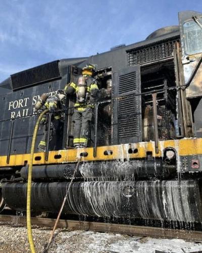 Locomotive fire extinguished by Fort Smith Fire Dept | News ...