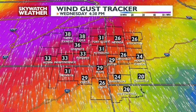 Winds, clouds, and temperatures increasing today -Chris | Forecast ...