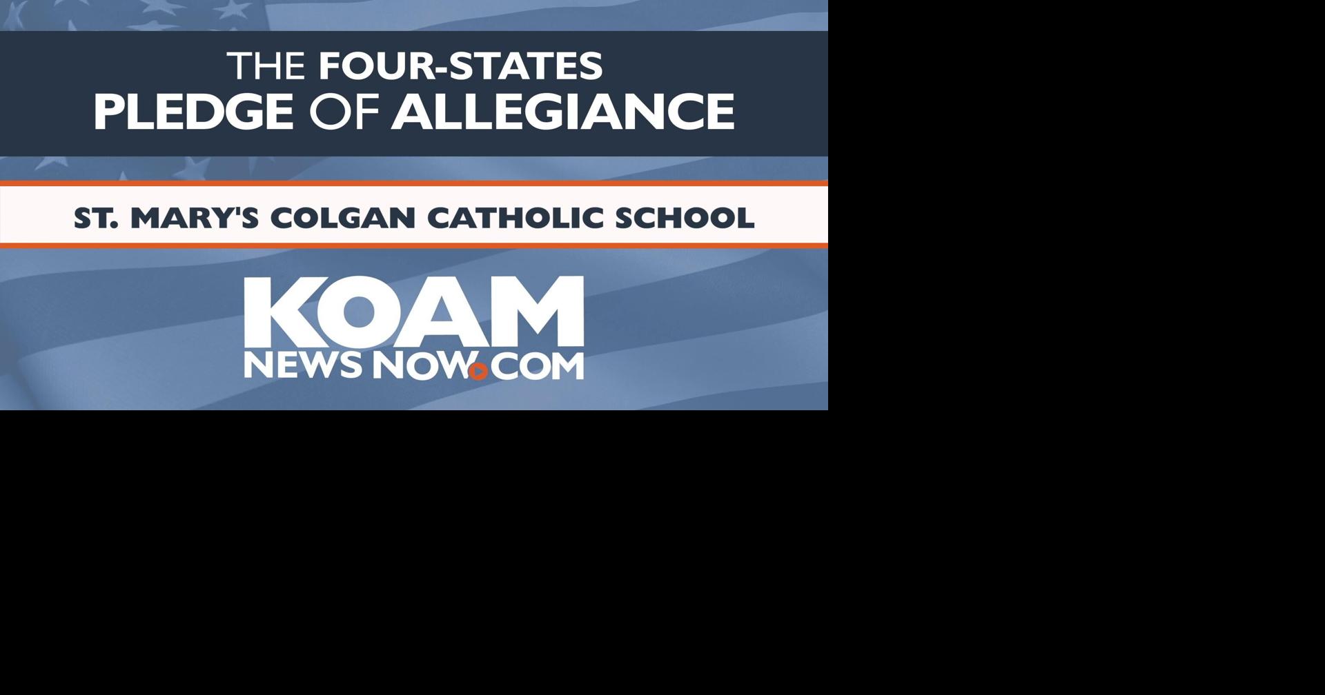 2nd Grade St. Mary's Colgan (01/19/23) | Pledge of Allegiance ...