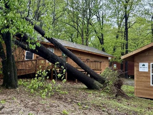 Storm damages Camp Barnabus; Seeking volunteer help | Joplin News First ...