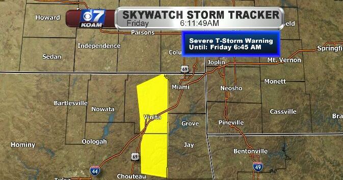 Severe Thunderstorm Warning for Craig Co. | Weather | koamnewsnow.com