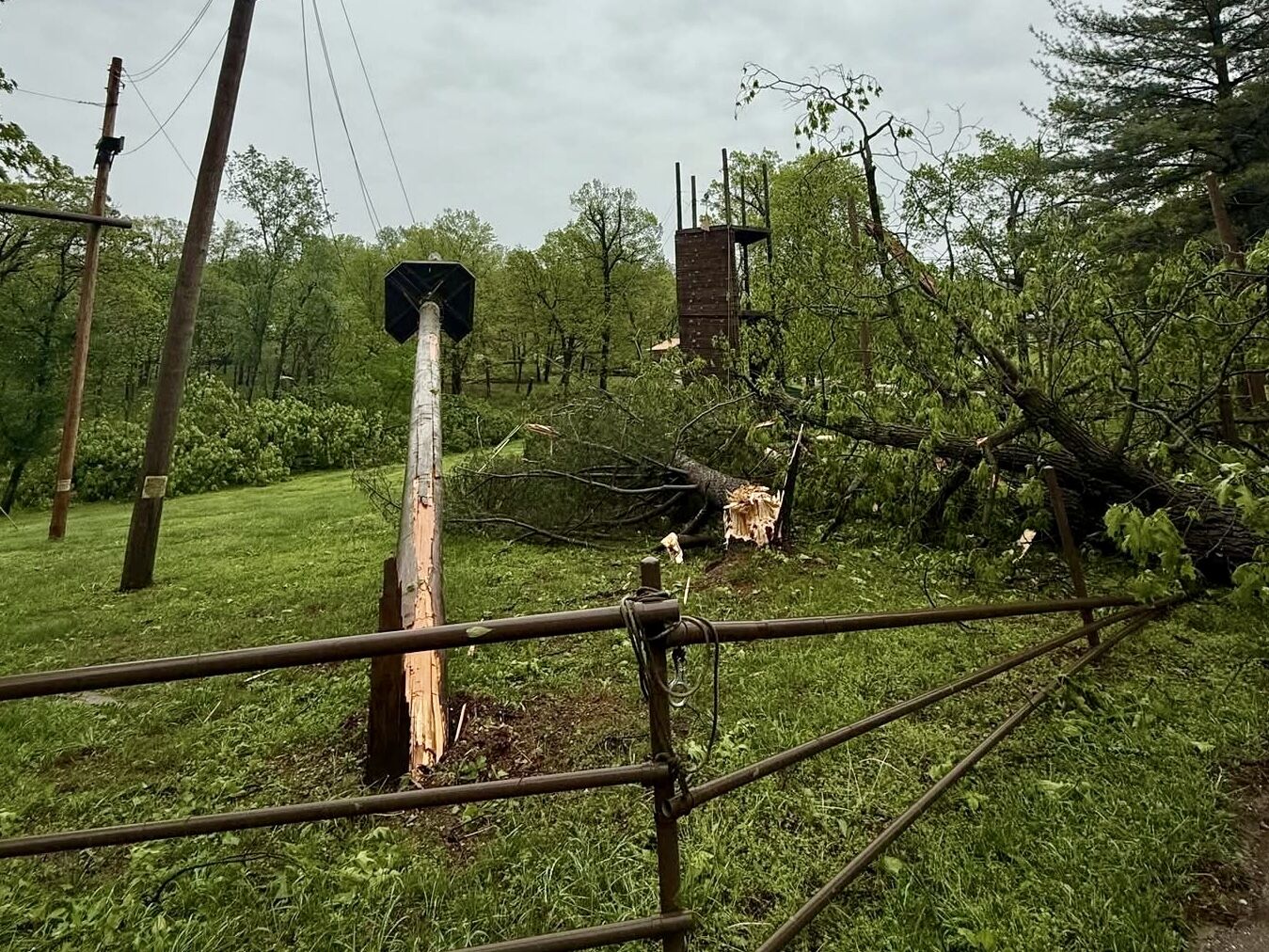Storm damages Camp Barnabus; Seeking volunteer help | Joplin News First ...