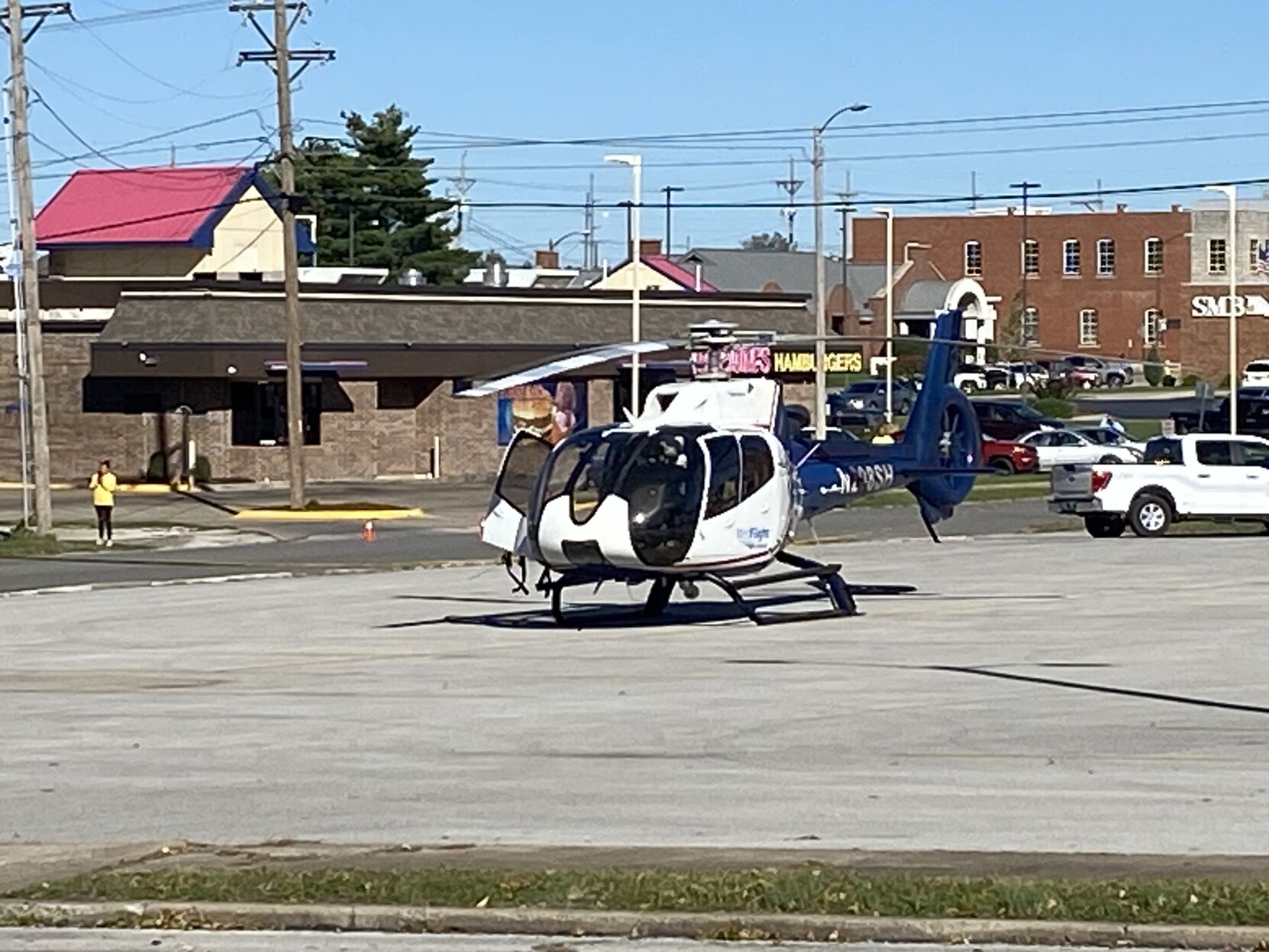 Serious crash, Medflight lands Downtown Carthage at Memorial Hall ...