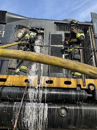 Locomotive fire extinguished by Fort Smith Fire Dept | News ...