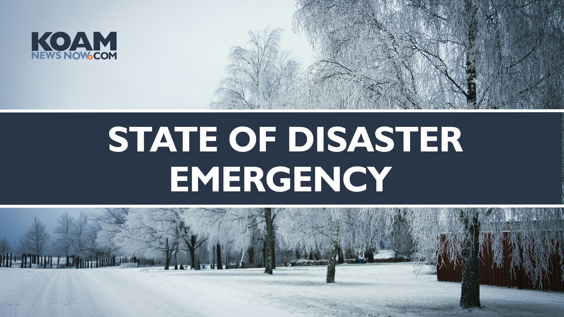 Kansas Governor declares state of disaster emergency for winter storms ...