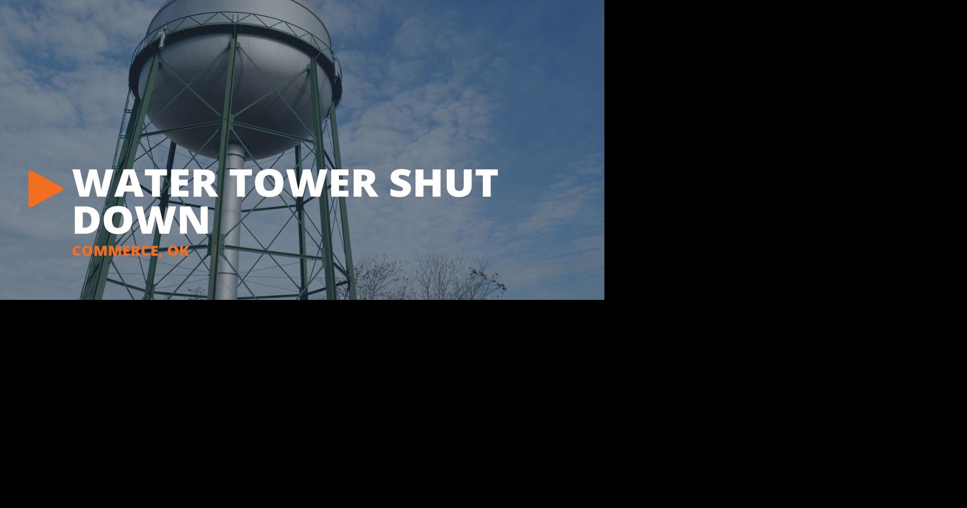 City shuts down water tower due to pressure issues during freezing ...